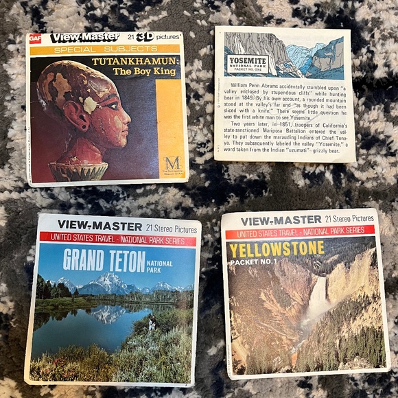 View Master | Toys | Viewmaster Slide Reels Tutankhamun And National ...
